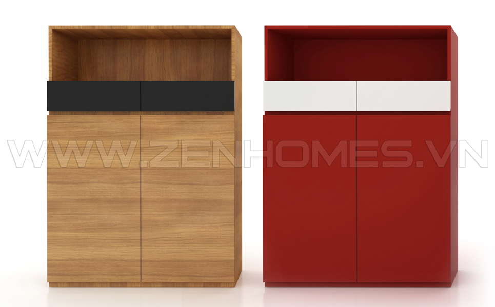 TỦ GIÀY - KỆ GIÀY T11-S02 - Zenhomes I Thi công nội thất